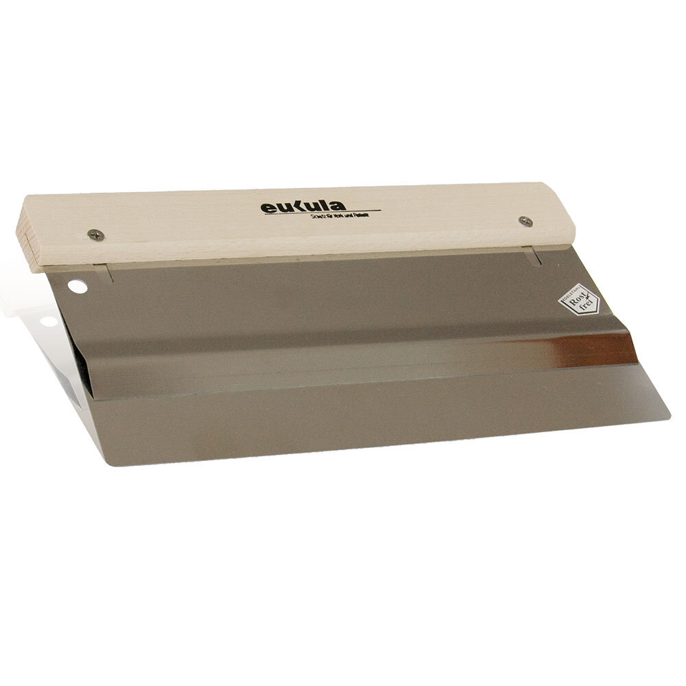 Federspachtel für den Auftrag von Parkettölen und Holzkitten